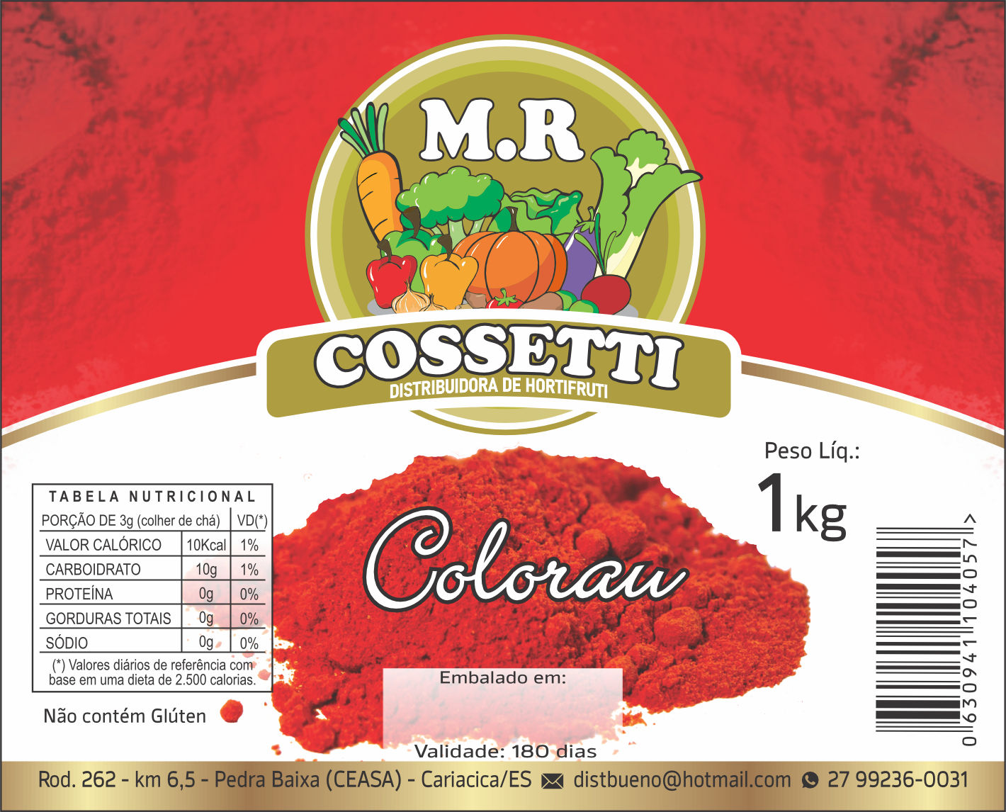ETIQUETA 100X80/1 PERSON COUCHE ADESIVO MR COSSETTI COLORAU 1KG 41 ...
